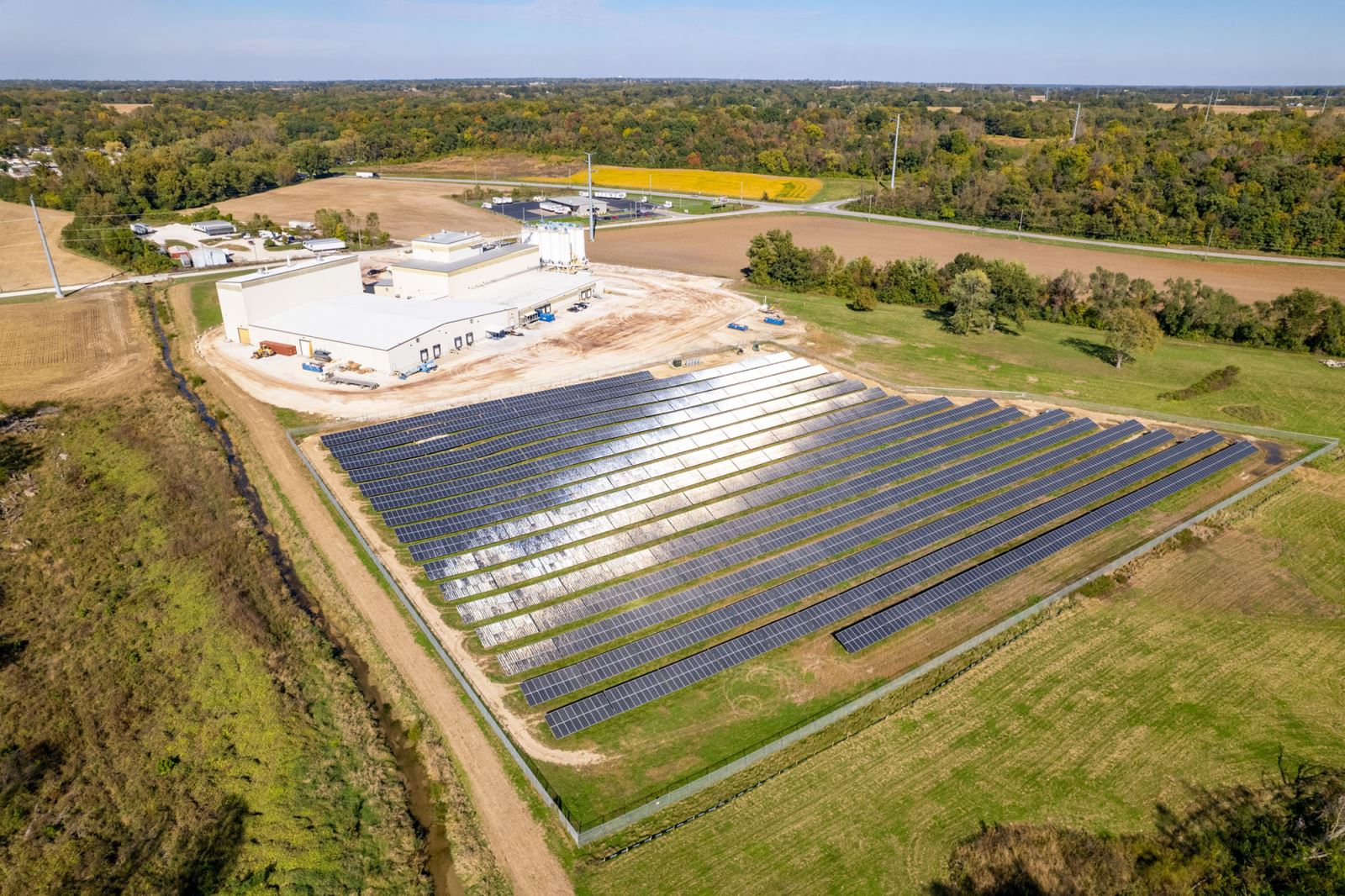 Huber Engineered Materials Plant Solar Array Switch Turned On | Huber ...